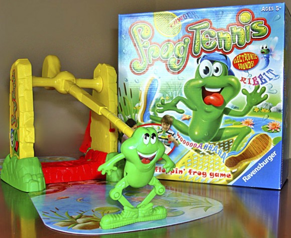 Frog Tennis - Hot Frog Graphics